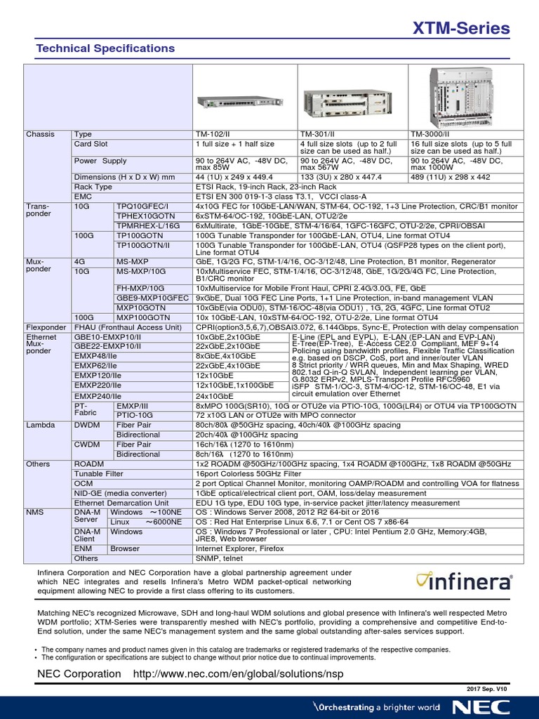 XTM Brochure 201709 | PDF | Computer Hardware | Computer Engineering