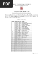 ISI Placement Brochure 2025-26 | PDF | Applied Mathematics | Science