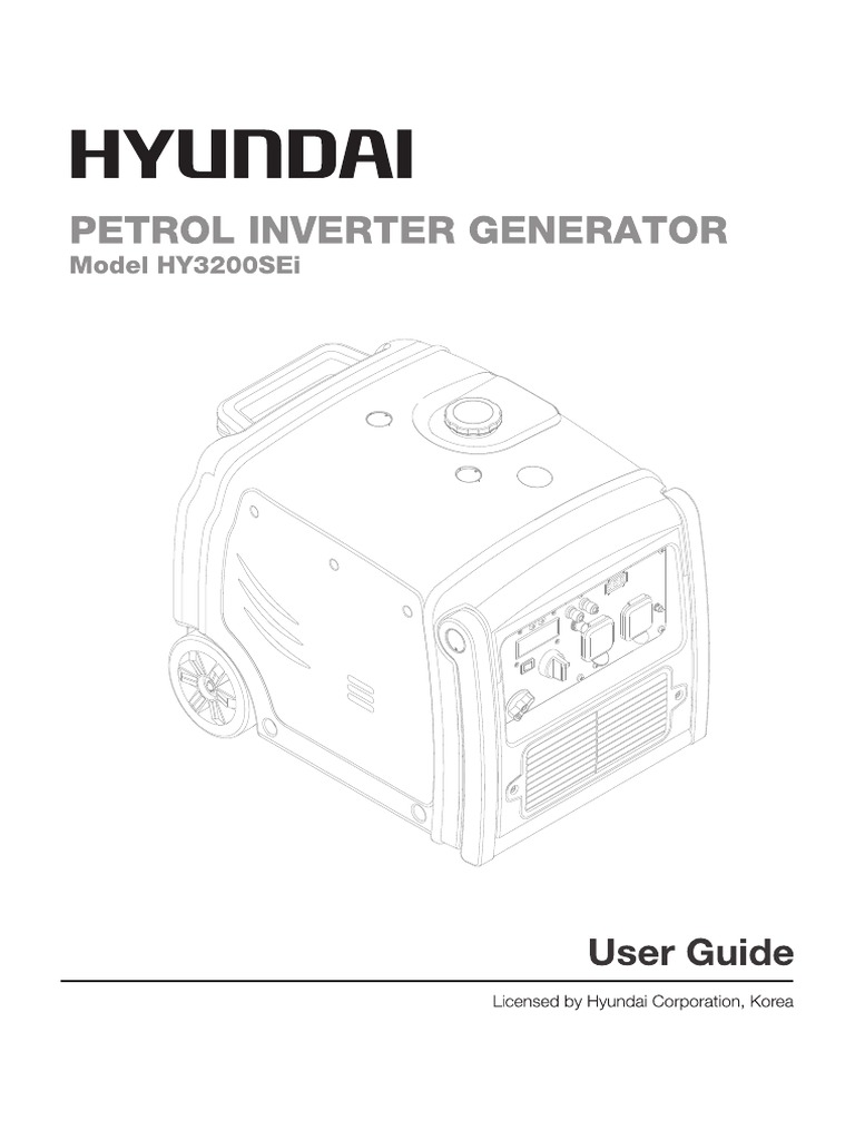 Hyundai HY3200SEi User Manual | PDF