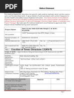 Work Method of Stringing Conductors | PDF | Insulator (Electricity ...