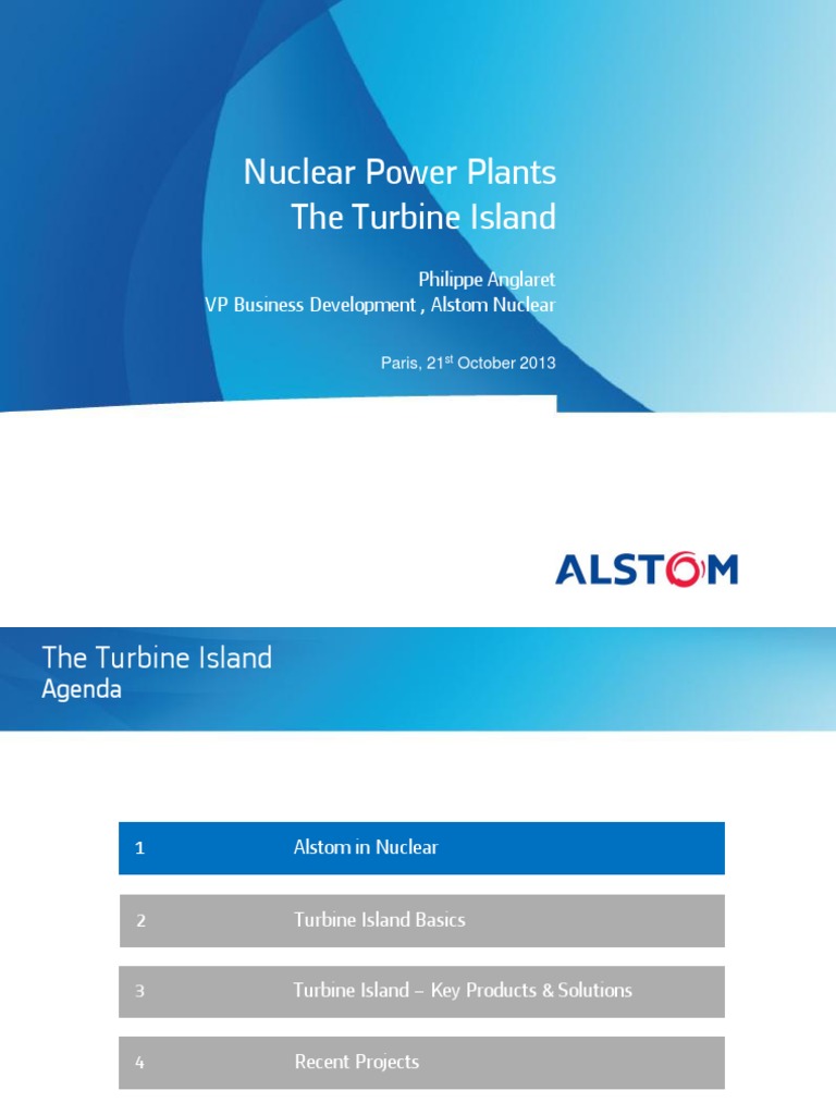 Alstom Nuclear Plant | Download Free PDF | Turbine | Heat Exchanger