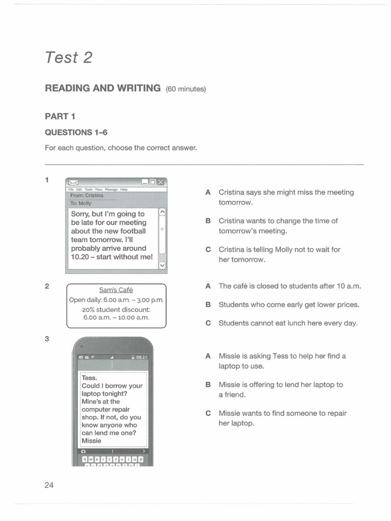 A2 Key 1 Students Book With Answers-26-41 | PDF