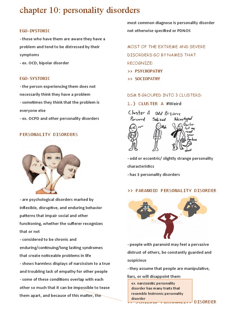 Personality Disorders | PDF | Personality Disorder | Psychopathy