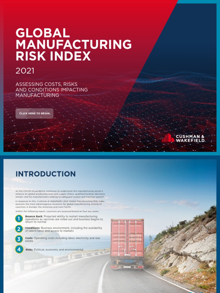 2021 Manufacturing Risk Index | Download Free PDF | Outsourcing ...