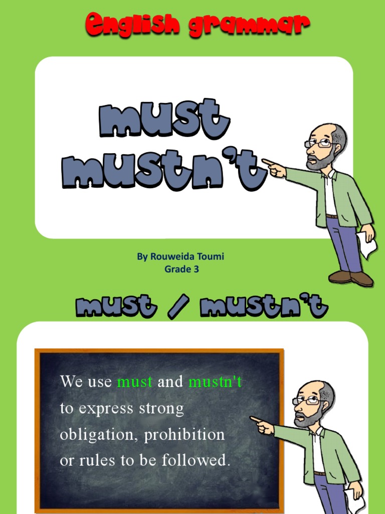 Must Mustnt | PDF
