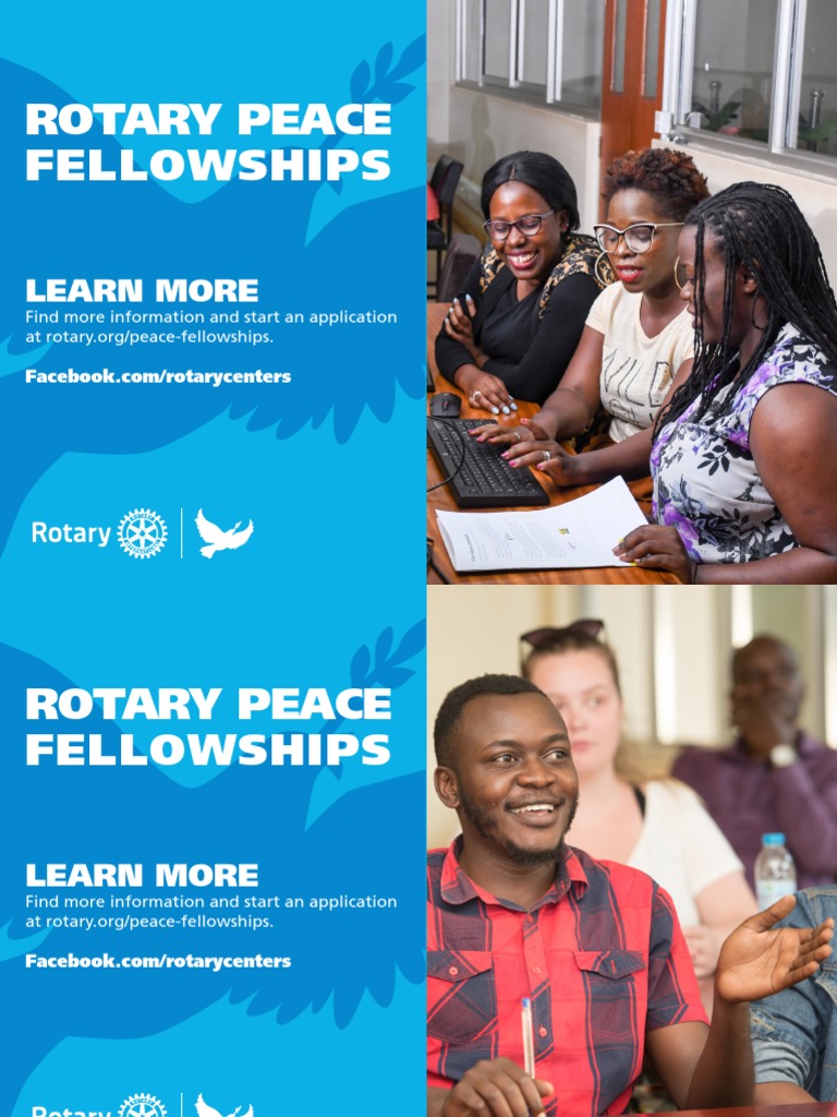 Rotary Peace Fellowships Certificate Postcard en | PDF