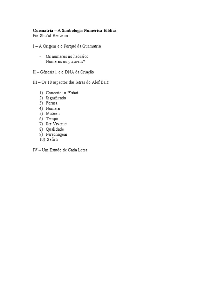 Guematria | PDF