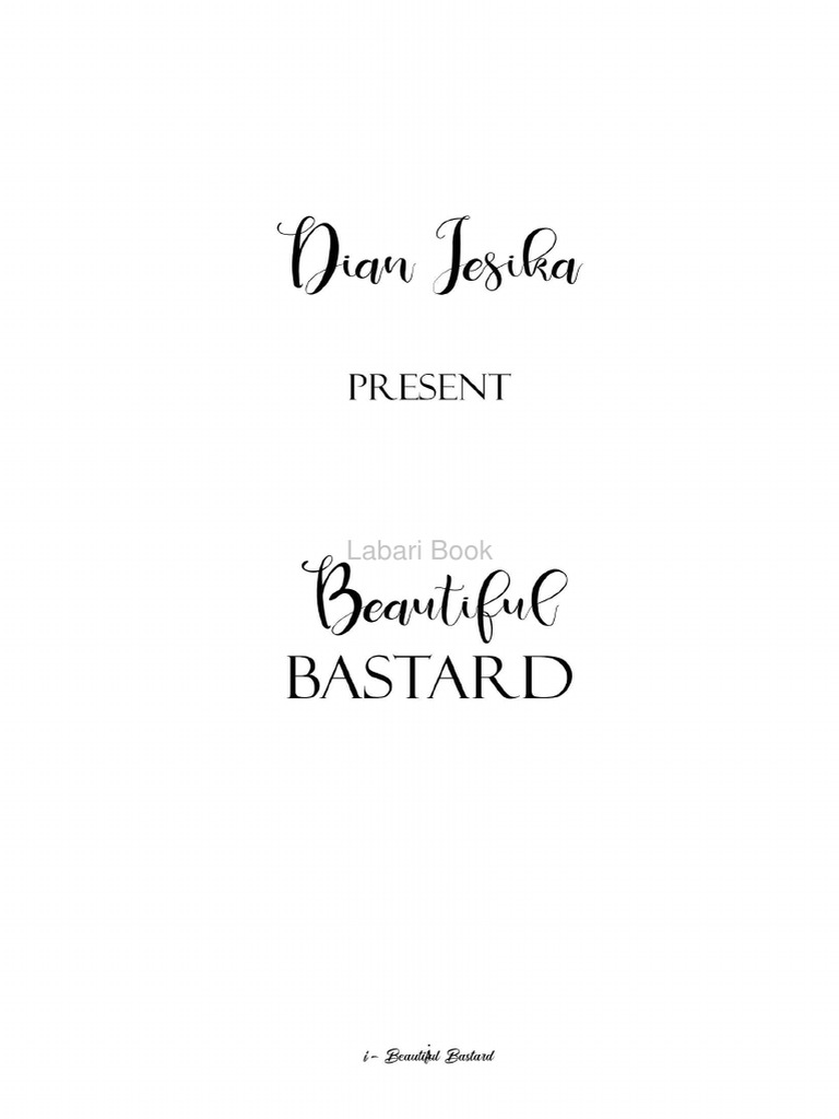 (Labari) Dian Jesika - Beautiful Bastard | PDF