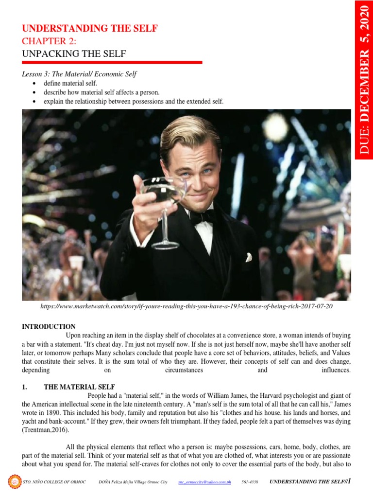 UNDERSTANDING THE SELF CHAPTER 2 LESSON 3 and 4 | PDF | Soul | Witchcraft