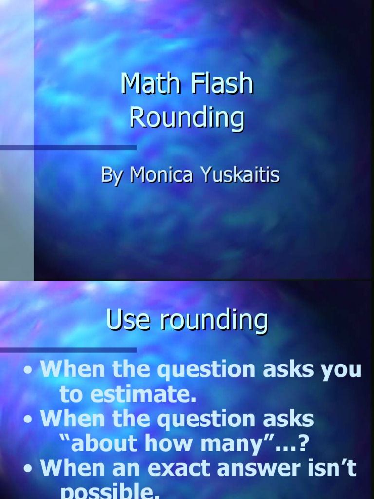Rounding PowerPoint | PDF