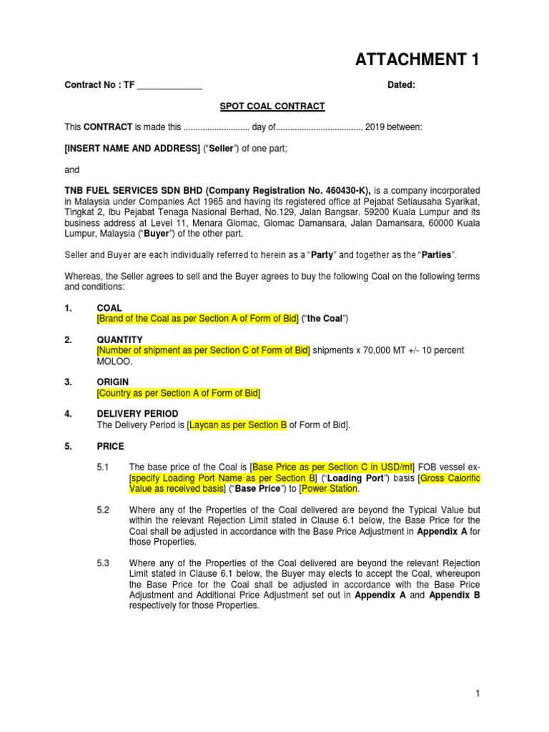 Contract FOB - JEP TNBF 19-19 | PDF | Letter Of Credit | Sovereign Immunity