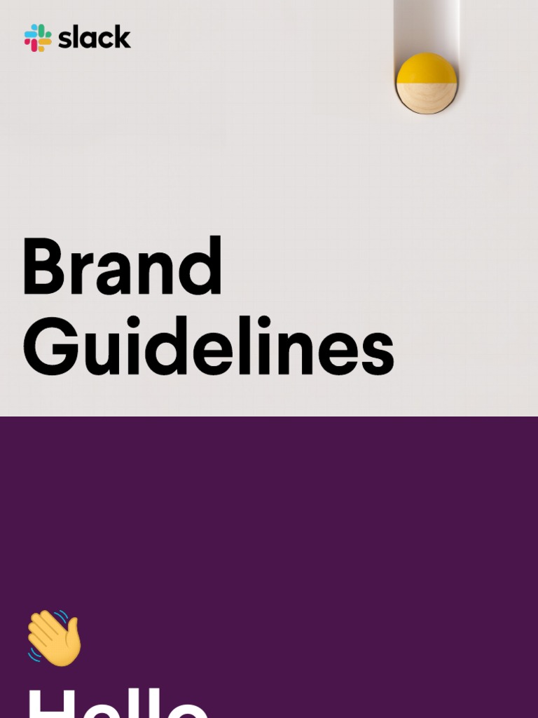 Slack Brand Guidelines Pdf Logos Brand