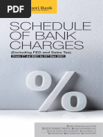 MCB Charges Schedule 2025 Overview | PDF | Transaction Account | Cheque
