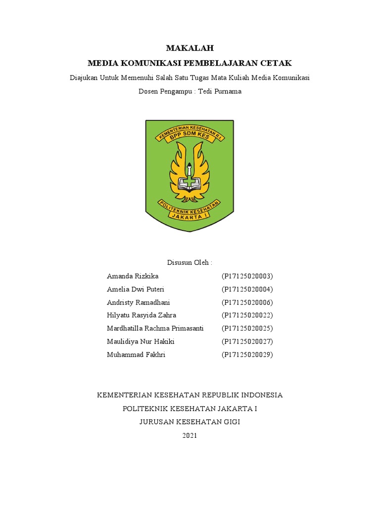 Makalah Medkom | PDF | Ilmu Sosial | Seni