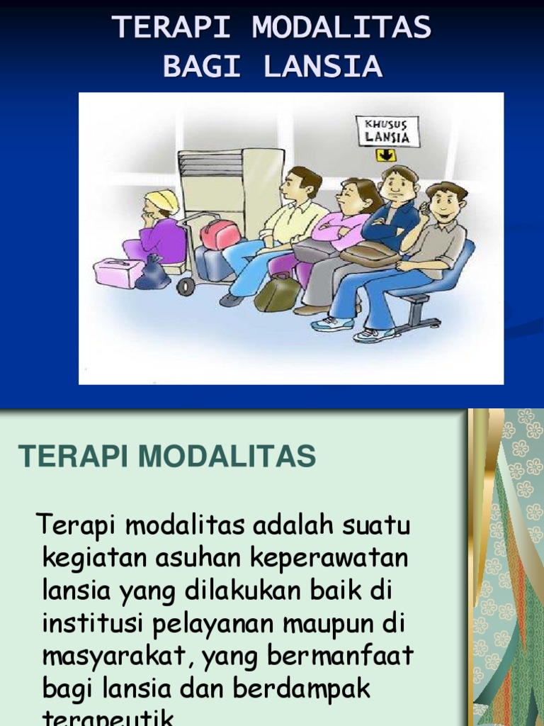 Terapi Modalitas Lansia | PDF