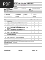 Ceiling Works Inspection Checklist | PDF