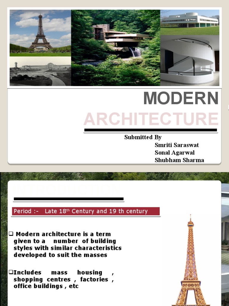 Modern Architecture: Materials, Styles and Key Buildings of the ...