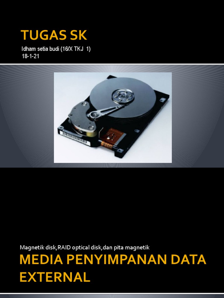 Media Penyimpanan Data External | PDF