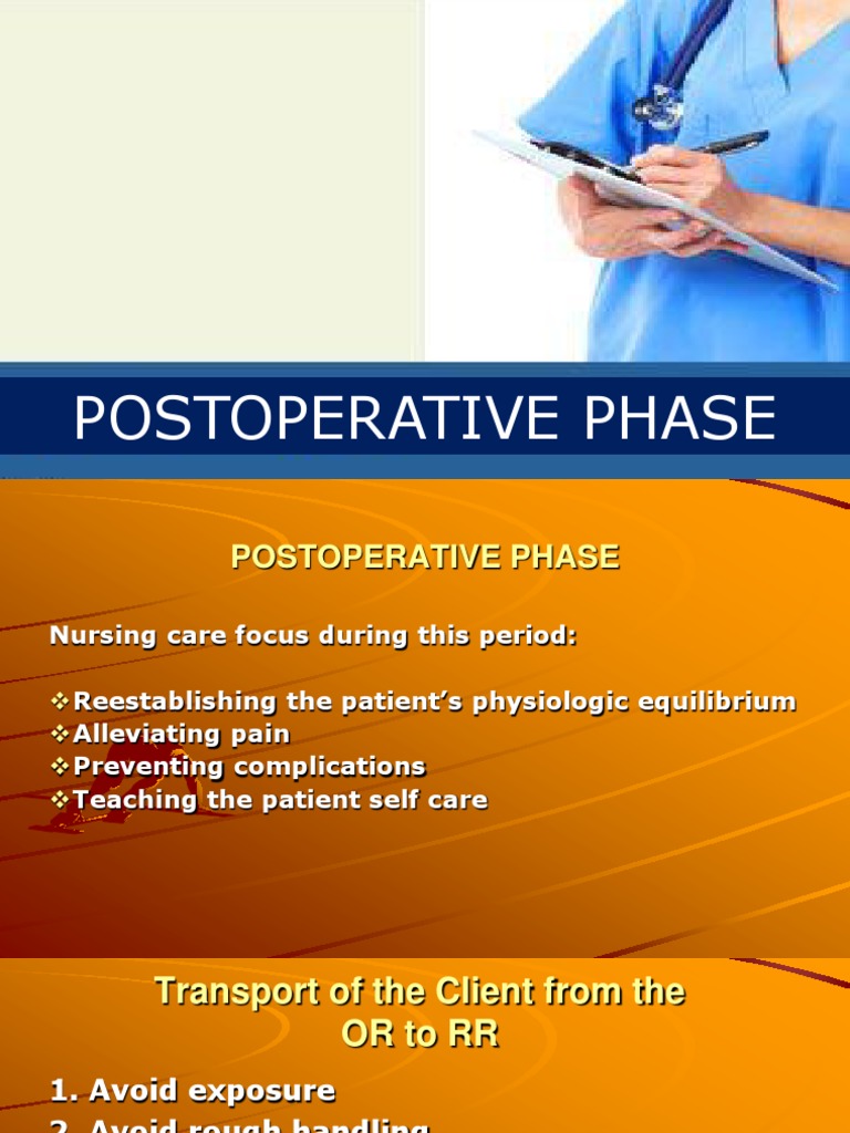 Postoperative Phase 2021 | PDF | Shock (Circulatory) | Surgery