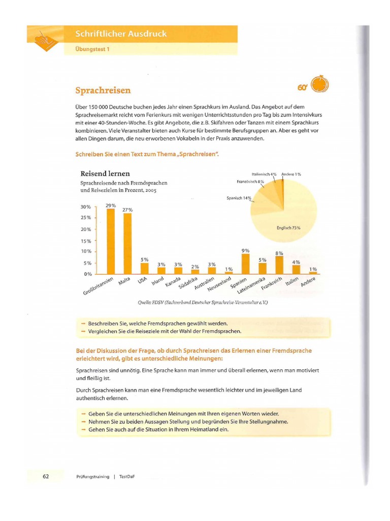 Testdaf Schreiben | PDF