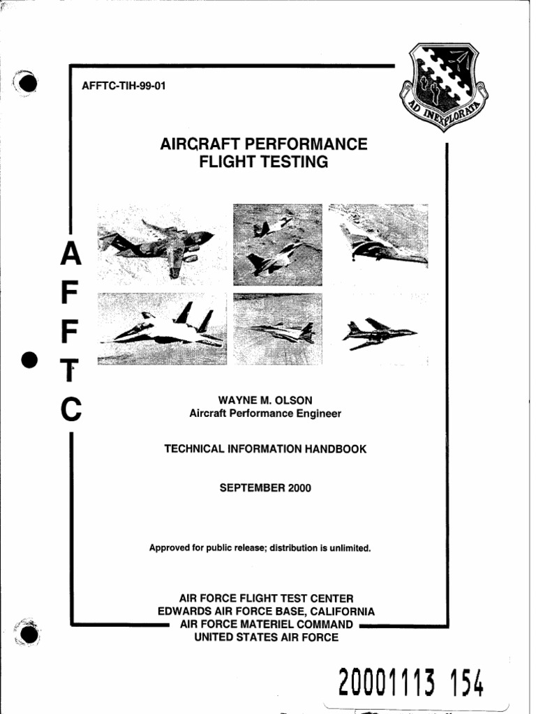 Aircraft Performance Flight Testing | PDF | Airspeed | Drag (Physics)