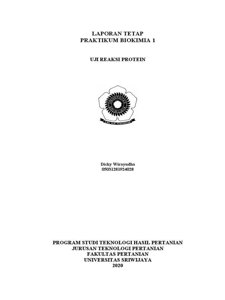 Biokim Laporan 1 | PDF