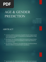 Age and Gender Classiication Report | PDF | Python (Programming Language) | Cluster Analysis