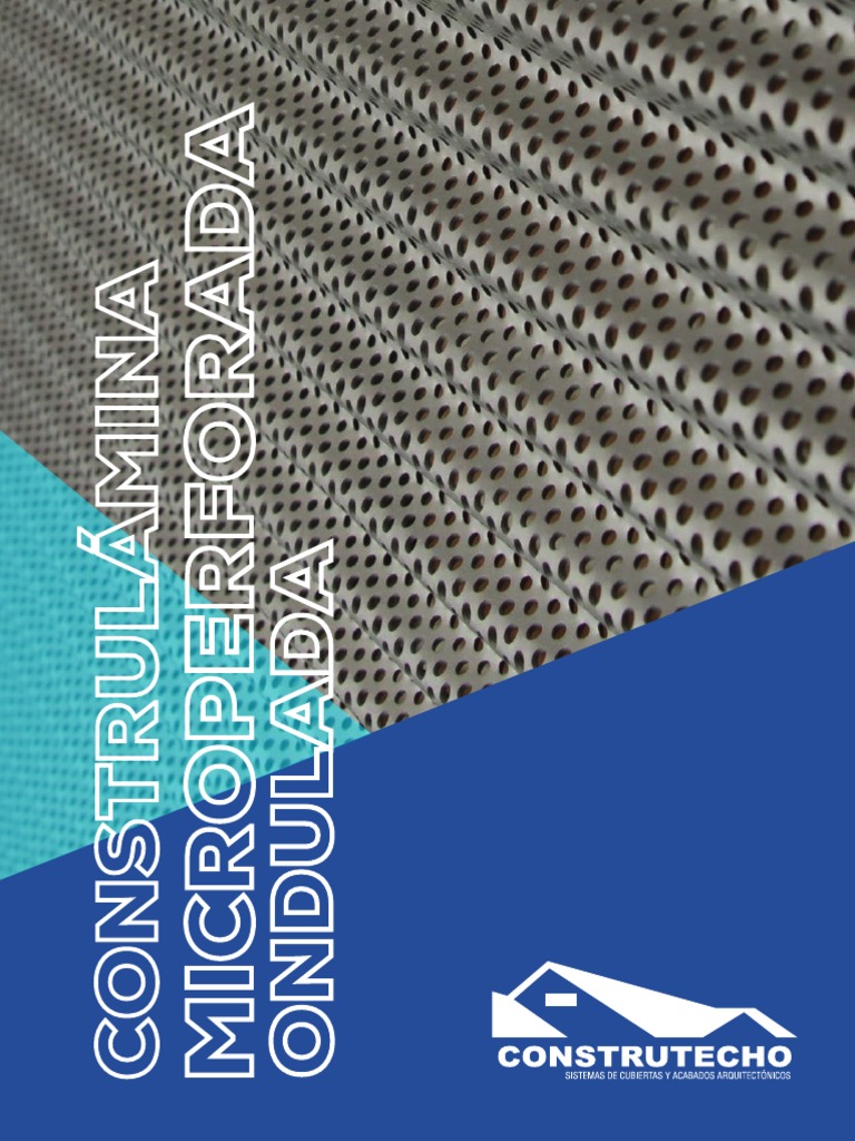 Lamina Microperforada | PDF | Tornillo