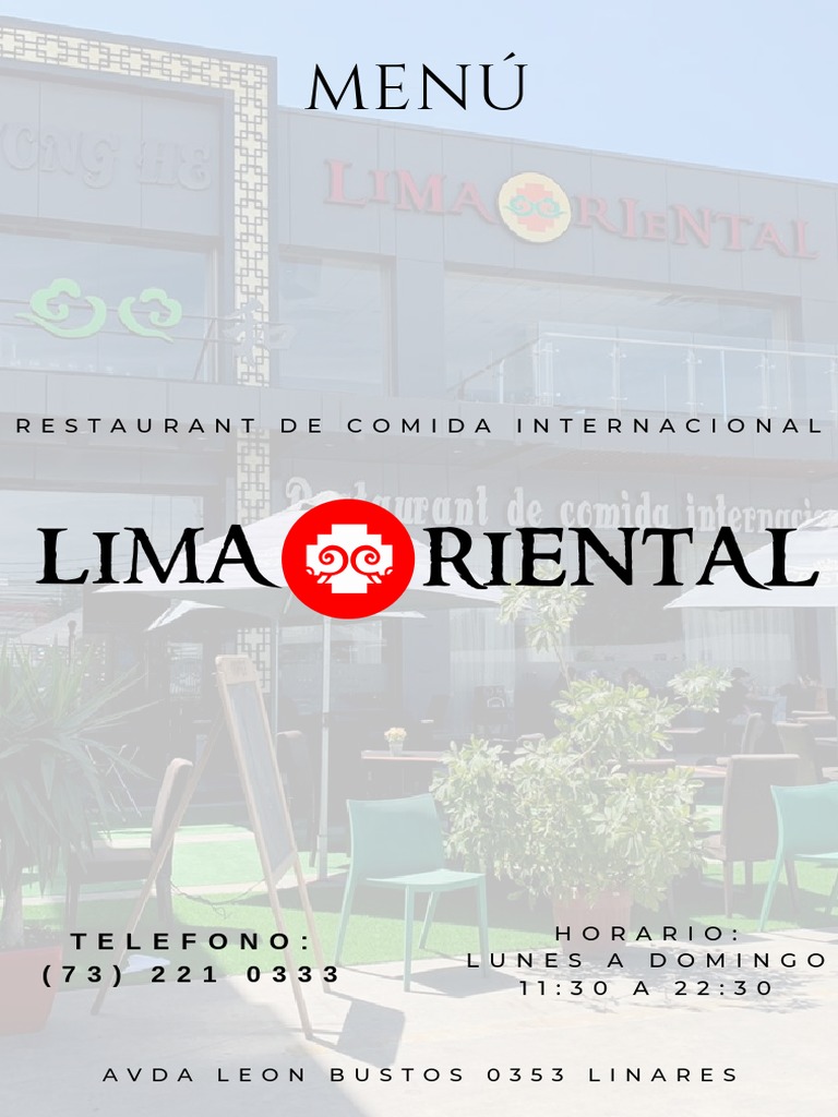 Lima Menú Peruano JULIO 20 | PDF | Ingredientes de comida | Cocina de ...