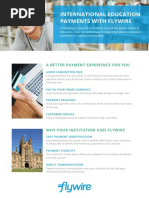 Convera Student Infosheet | PDF | Payments | Banks