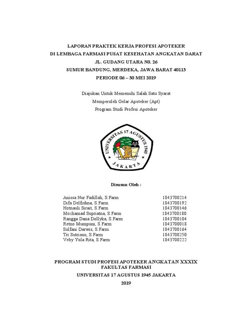 Laporan Pkpa Lafi Ad Pa Ignasius Revisi Oke Banget-1 | PDF