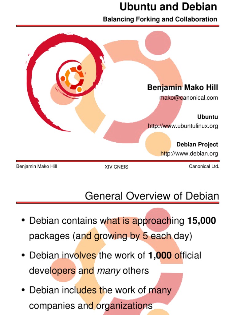 Benjamin Mako Hill: Balancing Forking and Collaboration | PDF | Linux ...