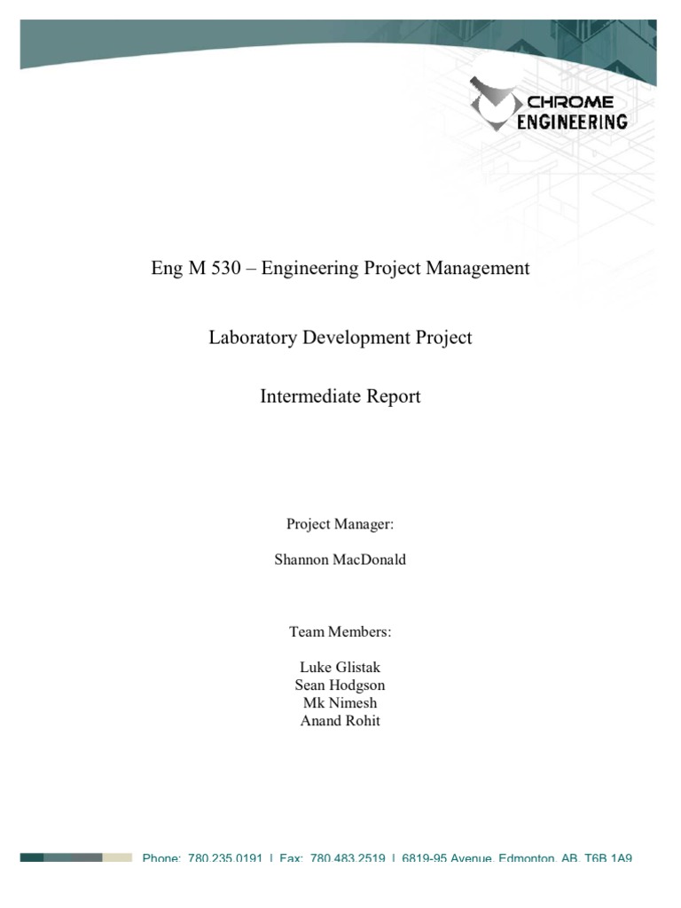 Phase II Report | PDF | Risk Management | Laboratories
