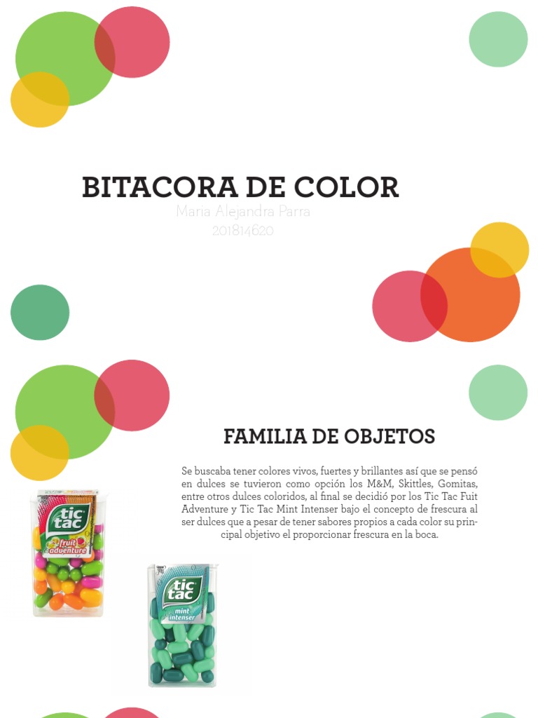 Bitacora Color 2 | PDF | Color | Visión