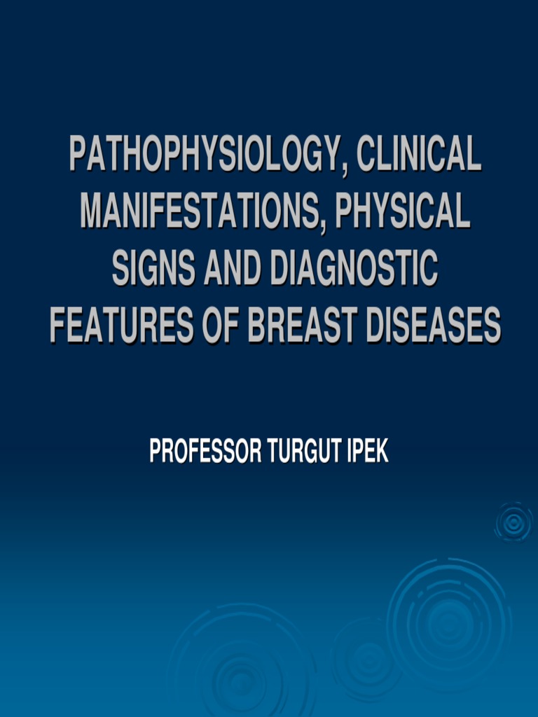 Pathophysiology, Clinical Manifestations, Physical Signs and Diagnostic ...
