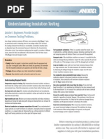 Report Continuity & Megger Test | Voltage | Insulator (Electricity)