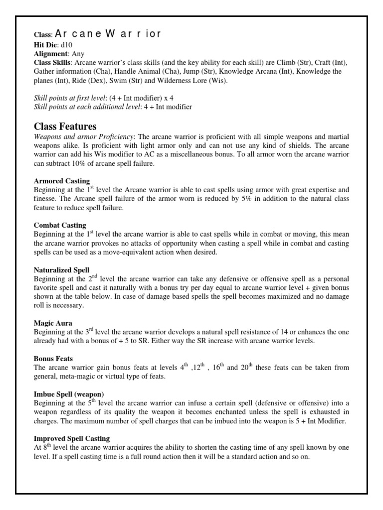 Arcane Warrior | Download Free PDF | Armour | Military