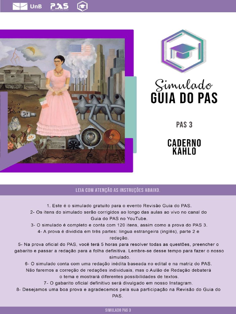 Guia Do Pas - Simulado Pas 3 | PDF | Vírus | Mutação