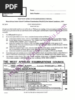 WAEC Geography Past Questions Guide | PDF