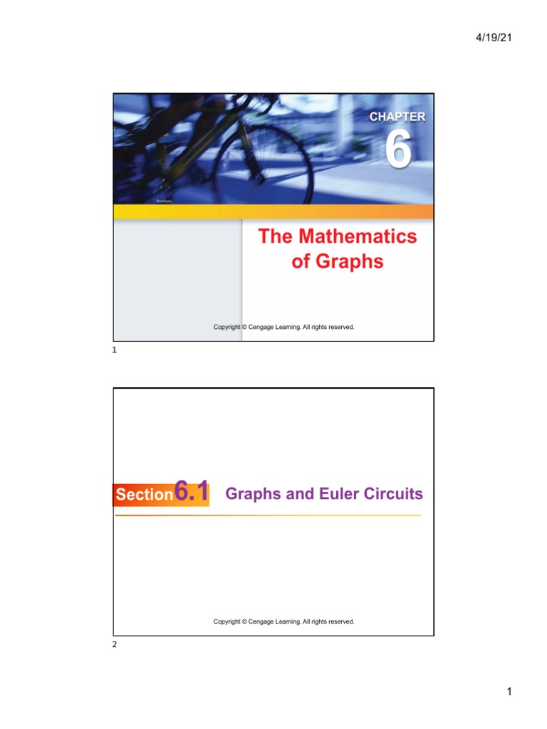 6.1 - Mathematics of Graph | PDF | Vertex (Graph Theory) | Mathematics