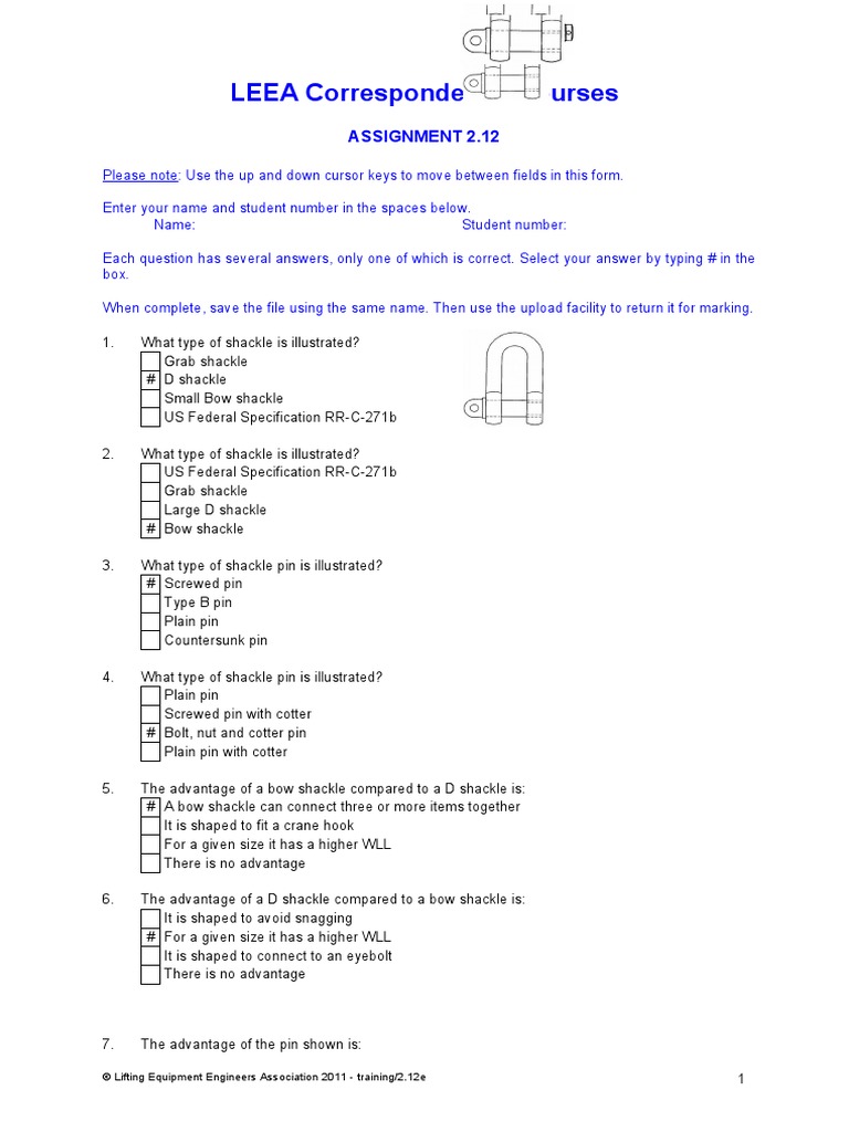 Leea Question and Answer 2c | PDF | Screw | Forging