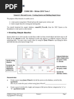 Microsoft Access Worksheet | PDF | Microsoft Access | Databases