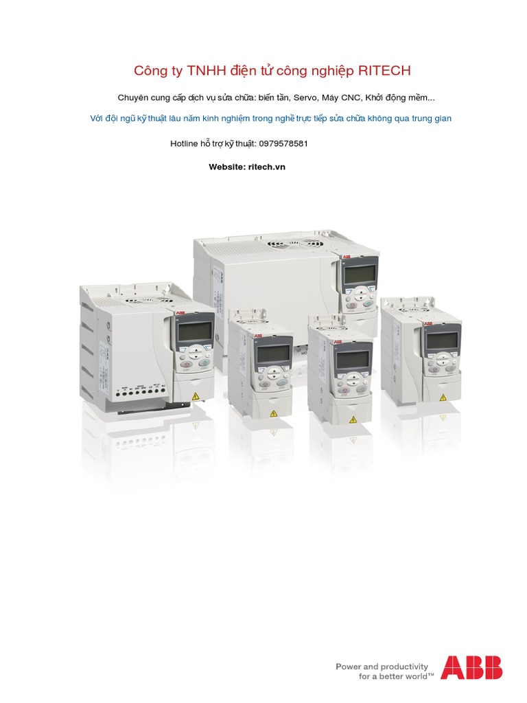 ABB ACS310 User Manual | PDF | Electrical Components | Electrical ...