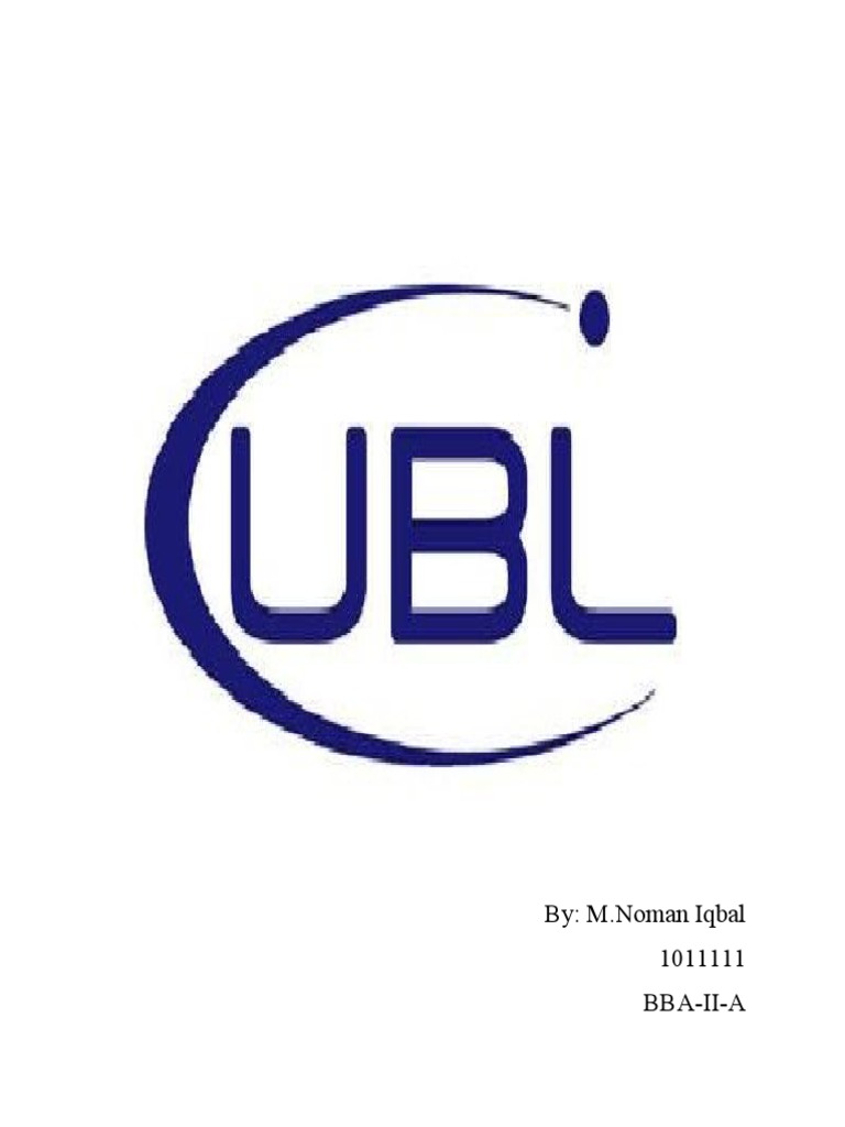 United Bank Limited Overview Report | PDF | Transaction Account | Debit ...