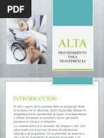 Alta Del Paciente | PDF | Hospital | Enfermería