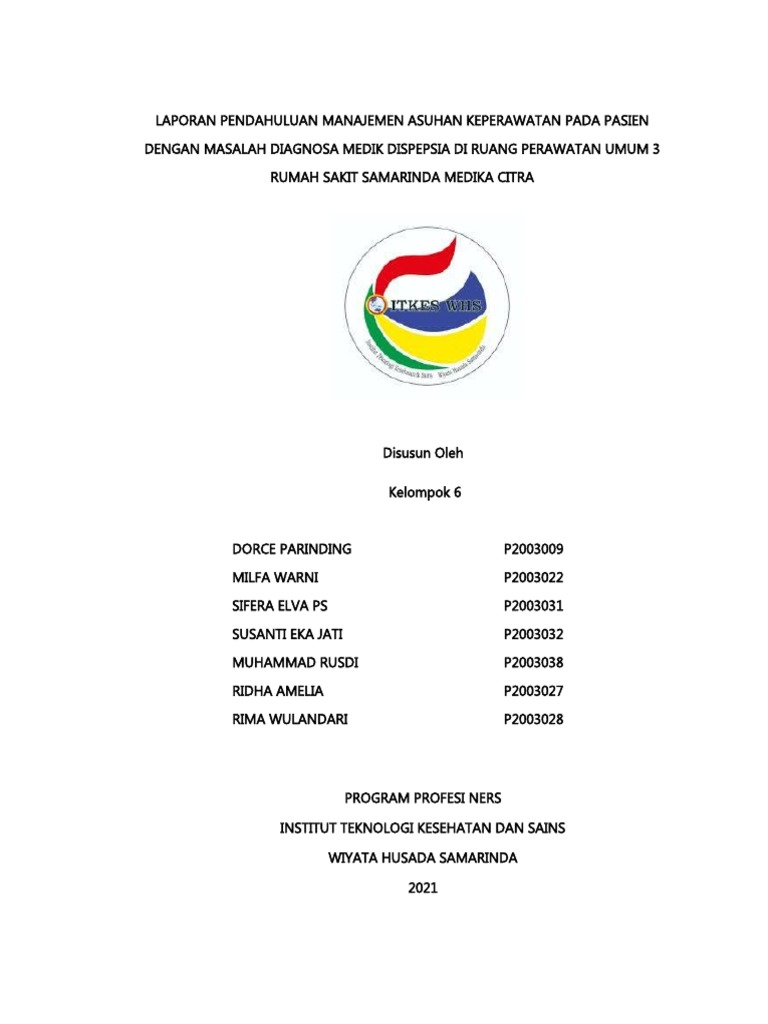 LP Dispepsia Kelompok | PDF
