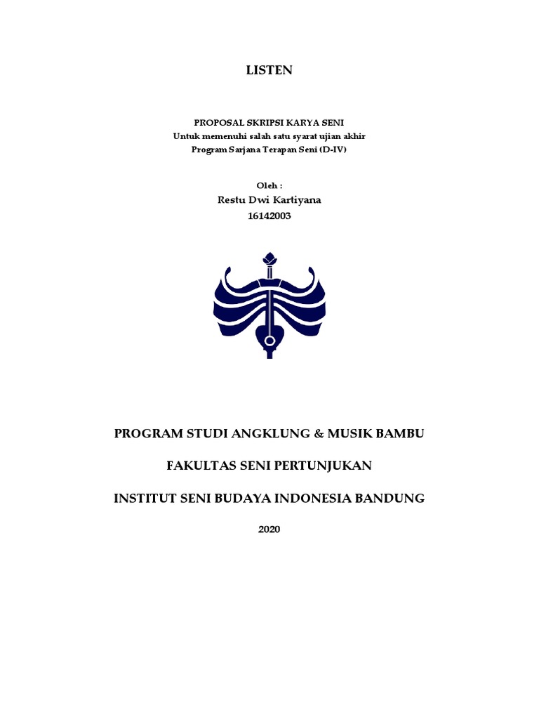 Listen Tugas Akhir | PDF