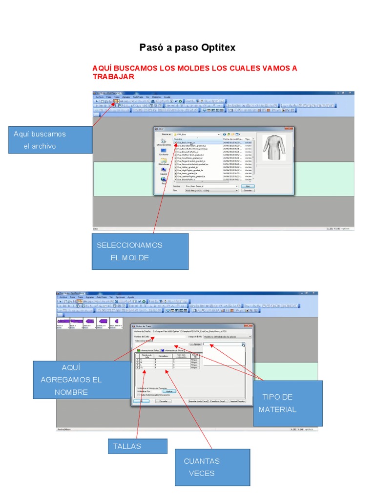 Manual Optitex | PDF