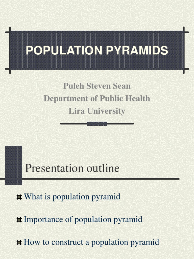 Lec - 4 - Population Pyramids - L.U - Feb - 19 | PDF | Symmetry