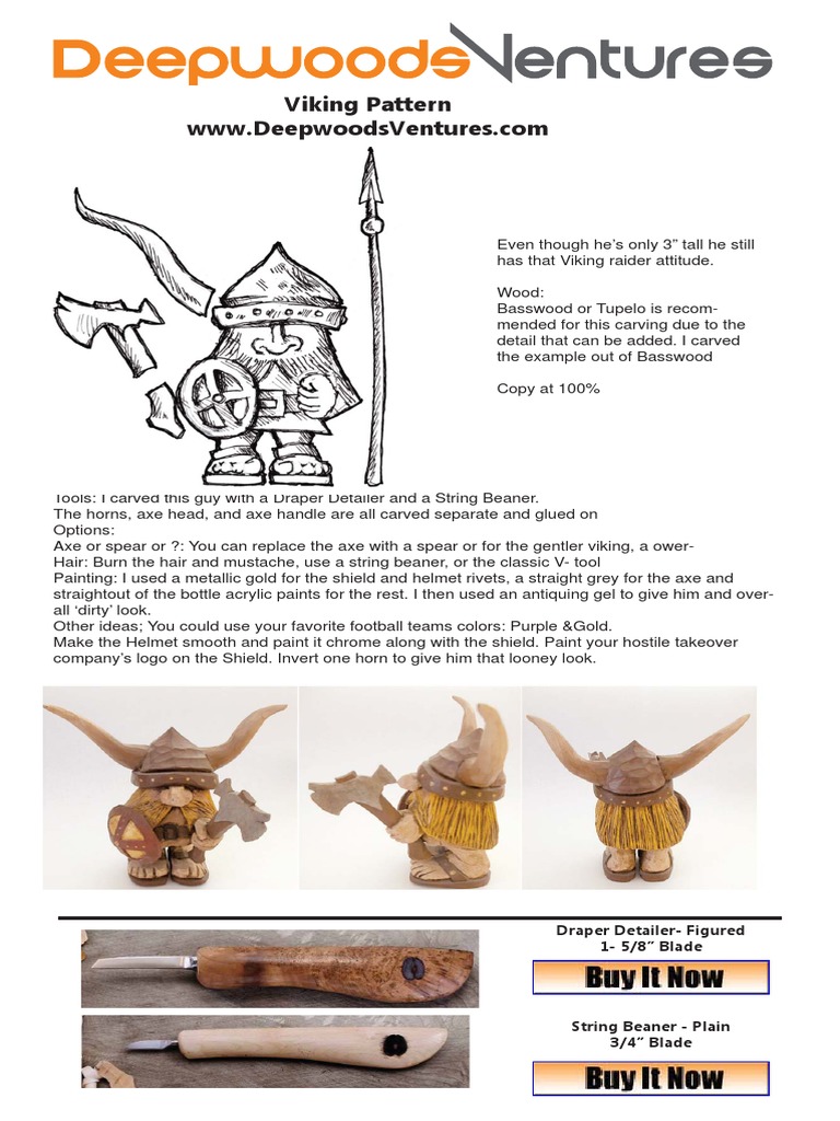 Viking Carving Pattern | PDF